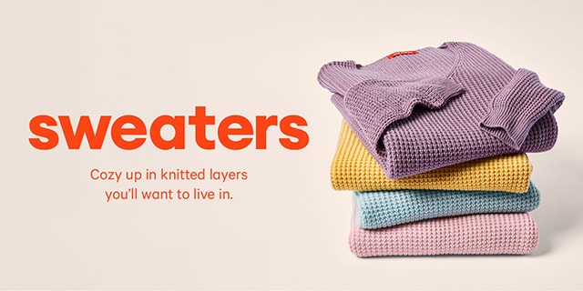 Women+ Sweaters | Shop Online | JOEFRESH.COM