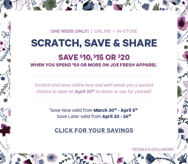 Joe Fresh: Stylish Women’s, Men’s, & Kids’ Clothing | JOEFRESH.COM