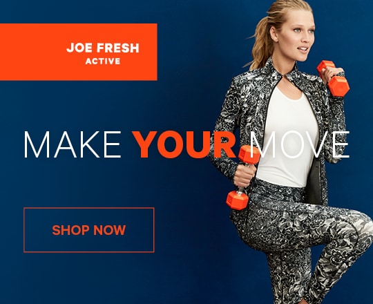 Joe Fresh: Stylish Women’s, Men’s, & Kids’ Clothing | JOEFRESH.COM